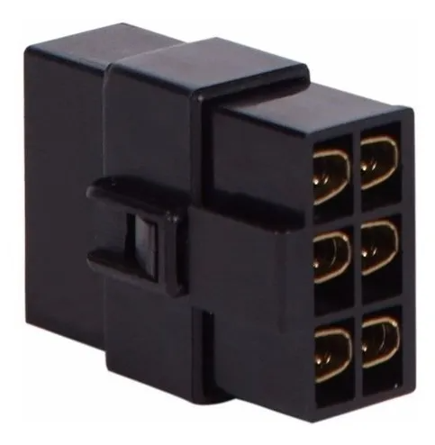 Kit Conector Technoise - EV - 6 Vias - 10 und - Trava - Preto | AMK ...